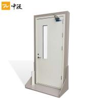 China RAL Color UL Certified 2-Hour Fire Rated Steel Emergency Exit Door with 45mm Thickness and 120mm Frame Depth for sale