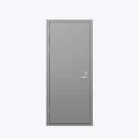 China Double Swing Steel Fire Exit Door with Vision Panel - 2 Hour Fire Rating, 45mm Construction, 915x2134mm Standard Size for sale
