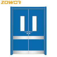 China Healthcare Center Double Swing 50N Fire Rated Doors - 90/60/30 Minute Ratings, 1000x2300mm Standard Size for sale