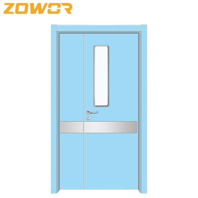 China Cartoon Pattern Galvanized Steel Hospital Fire Door - 1.5 Hour Fire Rating, 55mm Thickness for Children's Wards for sale