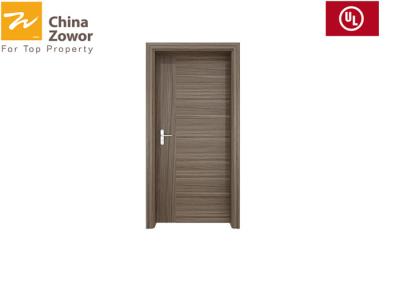 China Veneer Finish Single Hinged Fire Rated Interior Doors with Particle Board Infilling - 2.00h Fire Rating for High-Rise Buildings for sale