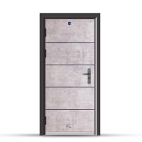 China Villa Entrance Copper Steel Double Security Door 90mm Thickness with 13-Point Lock System Customizable Size for sale