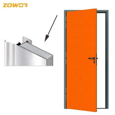 China 304 Stainless Steel Fire Rated Door 60/90 Minute with 55mm Thickness - Double Swing Design for sale