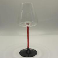 China Color Stem Wine Glass Lead-Free Crystal 16 oz Capacity for Elegant Entertaining for sale