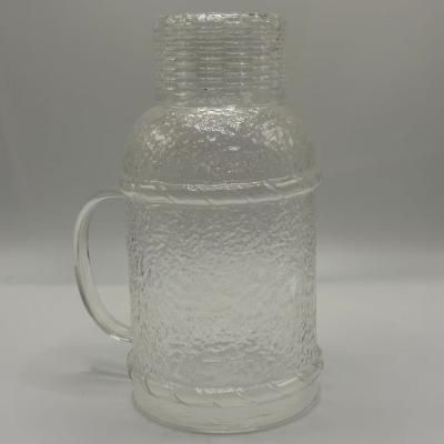 China Thermal Shock Resistant Borosilicate Glass Water Kettle 1.5L for Tea Service for sale