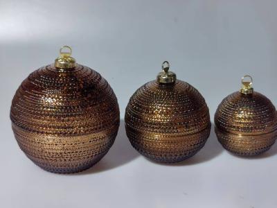 China Chestnut Glass Candle Holder Coffee Brown Tint Cylinder for Cozy Living Room Decor for sale