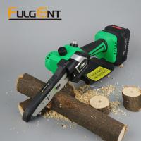 China 18V Rechargeable Lithium Battery Chainsaw 4Ah 72Wh 4 Inch Electric Chainsaw for sale