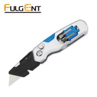 China Multi Function Folding Utility Knife With A Hex Hole And S2 Alloy Steel Bit for sale