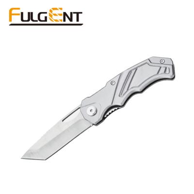 China 19mm Safety Retractable Box Cutter Knife Stainless Steel ISO ROHS Approval for sale