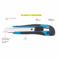 China SK5 Steel Utility Knife 18mm Retractable Snap Off Knife BSCI ISO Approval for sale