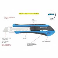China 3pcs Snap Off Blade Knives 18mm Self Retracting Cutter For DIY Projects for sale