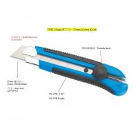 China 25mm Utility Knife 6 Segment Breakable Blade Knife Lockback for sale