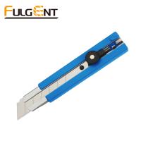 China 6 Snap Off Blade Knife 25mm Box Cutter Utility Knife Lock Back for sale