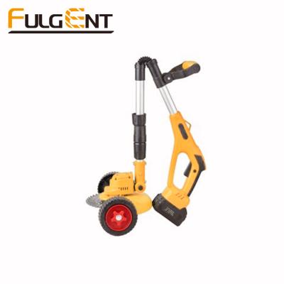China Folding 350W Rechargeable Lawn Mower 18V Lithium Cordless Mower for sale