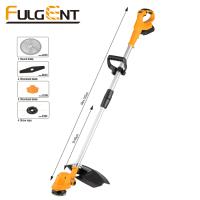 China 2Ah Or 4Ah Rechargeable Electric Lawn Mower 4600RPM With Multiple Blade for sale