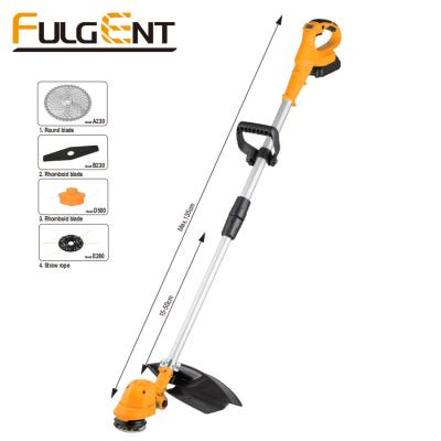 China 2Ah Or 4Ah Rechargeable Electric Lawn Mower 4600RPM With Multiple Blade for sale