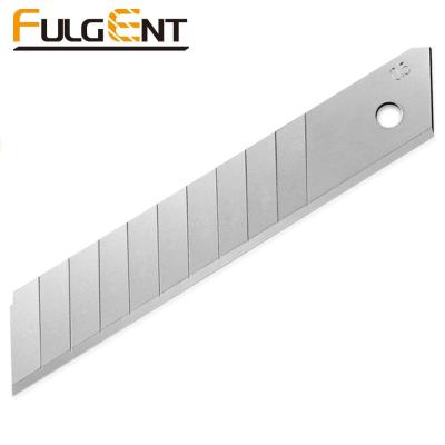 China SK5 Utility Knife Breakaway Blade 18mm Deep Segment Line Customize for sale