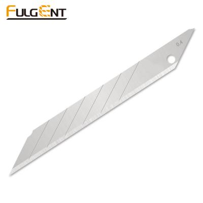 China High Carbon Steel 9mm Blades Segmented 30 Degree Snap Knife Blades for sale