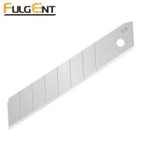 China 7 Segment 18mm Knife Blades Stainless Steel Snap Off Blades for sale