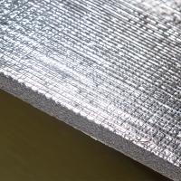 China Self Adhesive Construction Heat Insulation Foam With Aluminium Foil One Side for sale