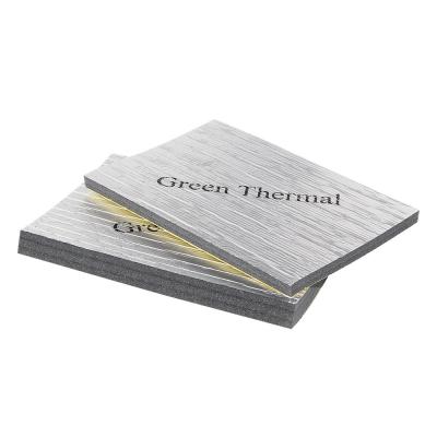 China Greenthermal XLPE insulation Foil Foam XPE Sheet For Externul Duct Indoor Applleation for sale