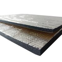 China Fiberglass Aluminum Foil XPE Foam Flame Retardant Self Adhesive HVAC Insulation Foam 5-25mm Thickness for sale