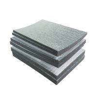 China HVAC insulation Adhesive Laminated Pe Foam XLPE DUCT INSULATION flexible polyethylene foam for sale