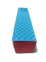 China Stock Water Moisture Proof Outdoor Folding IXPE Foam Mats Accordion Type With Slastic Strap Compact mattress for sale