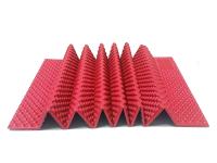 China Stock Water Moisture Proof Outdoor Folding IXPE Foam Mats Accordion Type With Slastic Strap Compact mattress for sale