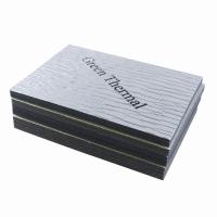 China Fireproof HVAC Aluminum Backed Glue Cross Linked Polyethylene XPE Foam Insulation for sale