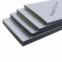 China Fireproof HVAC Aluminum Backed Glue Cross Linked Polyethylene XPE Foam Insulation for sale