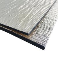 China Fire Resistant Waterproof Acoustic Thermal Insulation Foam With Aluminum Backing for sale