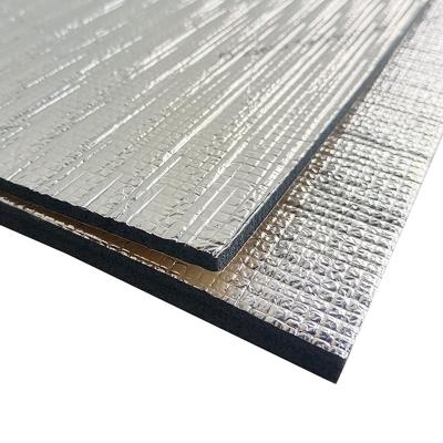 China Fire Resistant Waterproof Acoustic Thermal Insulation Foam With Aluminum Backing for sale