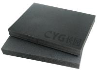 China Black Fire Retardant Insulation Foam 12mm / 15mm Thickness With Aluminium Foil for sale