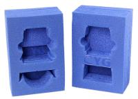China Light Weight Polyurethane Foam Sheets , Black Anti Static Foam Good Impact Absorption for sale