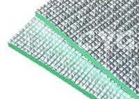 China 8mm Grey XPE Construction Heat Insulation Foam Backing Aluminum Foil For Roofing for sale