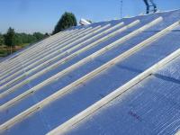 China 8mm Grey XPE Construction Heat Insulation Foam Backing Aluminum Foil For Roofing for sale