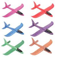 China Kids Outdoor Hand Launch Glider Plane EPP Foam Airplane Model Fun Sports Game Toy for sale