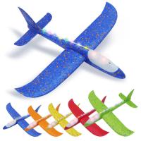 China Kids Outdoor Hand Launch Glider Plane EPP Foam Airplane Model Fun Sports Game Toy for sale