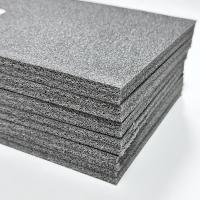 China Black Semi Open Cell PO Foam Insulation Sheets With Composite Base Excellent Sound And Heat Insulation Performance Suitable For Air Duct Systems Ventilation Pipes And Various Construction Fields for sale