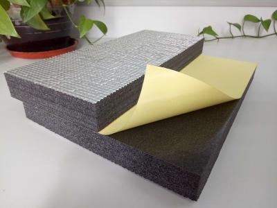 China Sound / Thermal HVAC Insulation Foam XLPE 1m-2m Width With Aluminum Foil / Glue for sale