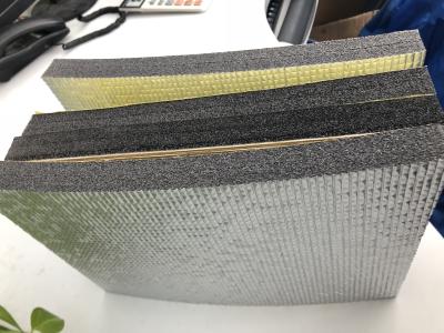 China Durable IXPE/XPE HVAC Insulation Foam 10-30mm Thickness With Aluminum Foil / Glue for sale