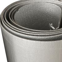 China Flame Retardant Aluminum Foil Laminated XLPE Foam Insulation Roll Heat Barrier Sheet for Hotel Commercial Building HVAC Duct System for sale