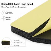 China Aluminum Foil Laminated XLPE Foam Insulation Sheet Flame Retardant Heat Barrier for Hotel Commercial HVAC Duct System for sale