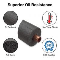 China NBR Rubber Foam Insulation Tube Premium Thermal Barrier for HVAC Pipeline Thermal Retention Energy Efficiency Industrial Heat Conservation for sale