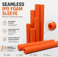 China uality IPO Seamless Cross Linked Polyolefin Foam Insulation Pipe Suitable for HVAC Duct Air Conditioner Welding and Kitchen Piping for sale