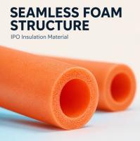 China uality IPO Seamless Cross Linked Polyolefin Foam Insulation Pipe Suitable for HVAC Duct Air Conditioner Welding and Kitchen Piping for sale