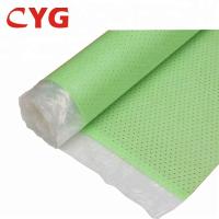 China 2mm IXPE foam acoustic underlay with holes for sale