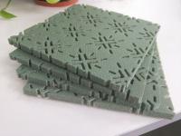 China Shockproof 33kg/m3 Closed Cell Foam Artificial Turf Shock Pad for sale