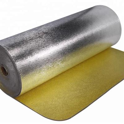 China Reflective Material Physical Low Density Polyethylene Foam Roofing Insulation for sale